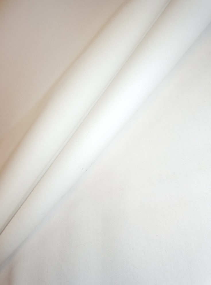 Drapery Lining in White